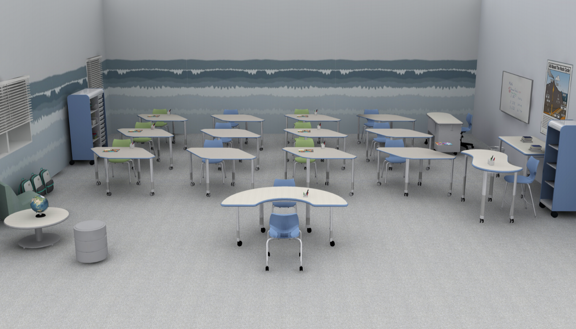 Creating Safer Spaces by Reconfigure and Retrofitting Classrooms